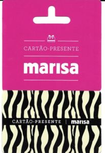 Cartão de Presente: Cartão Presente (Gift Card) (Marisa, Brasil ...