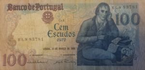 Banknote: 100 Escudos (Portugal(1978-1985 Issue) Wor:P-178d.5