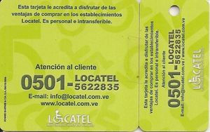 Functional Card: Locatel (Shops - Supermarkets, Venezuela(Locatel) Col ...