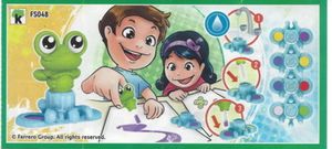 Meal Toy: Green Frog (Kinder Surprise, Worldwide(Kinder - Natoons ...