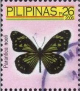 Stamp: Tiger Butterfly (Parantica noeli) (Philippines(Butterflies (2006 ...