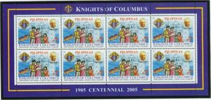 Stamp: Knights of Columbus Centennial (PhilippinesMi:PH 3815KB