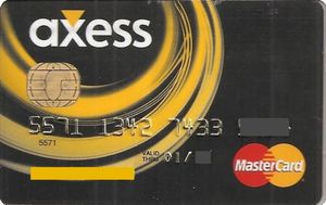 Bank Card: Axess (Akbank T.A.Ş., Türkiye (Turkey)Col:TR-MC-0106
