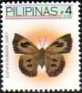 Stamp: Moth Butterfly (Liphyra brassolis ssp. justini) (Philippines ...