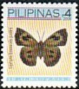 Stamp: Moth Butterfly (Liphyra brassolis ssp. justini) (Philippines ...