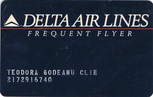 Functional Card: Delta Air Lines - Frequent Flyer (Airlines, United ...