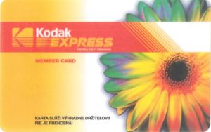 Functional Card: Kodak EXPRESS - MEMBER CARD (Photoservices, Slovakia ...