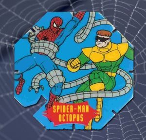 Meal Toy: Spider-man Octopus (Flippo's/Pogs/Tazos, 프랑스(BN Troc's ...