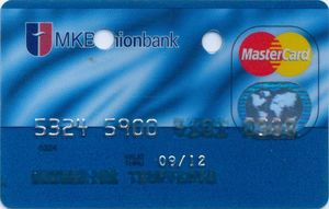 Bank Card: MKB Unionbank MasterCard - 10/09 (MKB Unionbank, BulgariaCol:BG-MC-0099