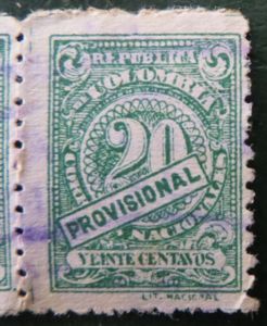 Stamp: Number 20 (Colombia(Number and coat of arms with steep or flat ...