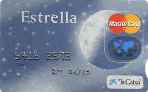 Bank Card: Estrella (la Caixa - Caixa de Etv. y Pes. de Barcelona ...
