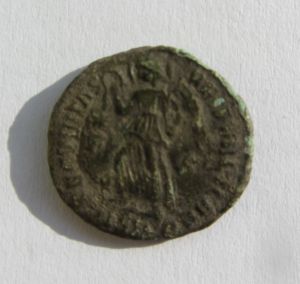 Coin: 1 Follis (Roman Empire(364~375 - 62nd Emperor Valentinian I, West ...