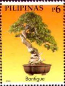 Stamp: Bantigue (Gopiao) (Philippines(Philippine Bonsai) Mi:PH 3518,Sn ...