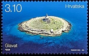 Stamp: Glavat, 1884 (Croatia(Lighthouses) Mi:HR 1189,Sn:HR 961,Yt:HR ...