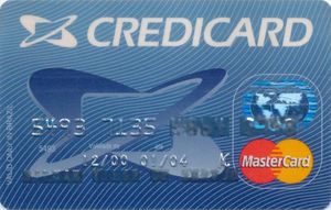 Bank Card: Credicard (Credicard, BrazilCol:BR-MC-0021.01