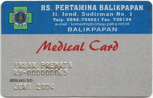 Functional Card: Medical Card (Hospitals and Clinics, Indonesia(RS ...