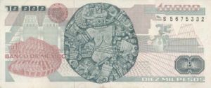 Banknote: 10,000 Pesos (Mexico(1985-1991 Issue) Wor:P-90b.4