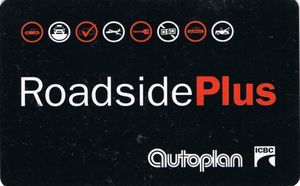 Functional Card: Roadside Plus. Autoplan ICBC (Insurance, Canada(Icbc ...
