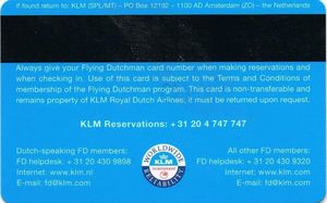 Functional Card: KLM - Blue Plus (Airlines, Netherlands(KLM) Col:NL-KLM ...