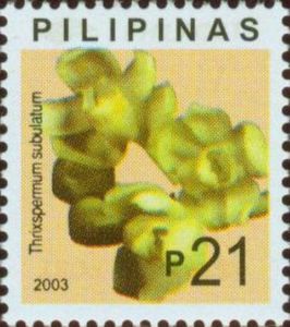 Stamp: Thrixspermum subulatum (Philippines(Philippine Orchids) Mi:PH ...