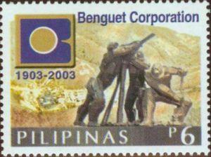 Stamp: Benguet Corporation Centennial (PhilippinesMi:PH 3425,Sn:PH 2848 ...