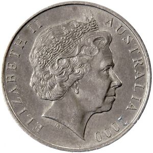 Coin: 5 Cents (Echidna) (Australia(1966~2023 - Elizabeth II - Dollar ...