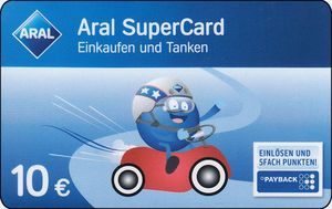 Gift Card: Payback (Aral, Germany, Federal Republic) (Payback) Col:D-AL ...