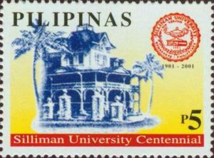 Stamp: Silliman University Centennial (PhilippinesMi:PH 3257,Sn:PH 2733 ...