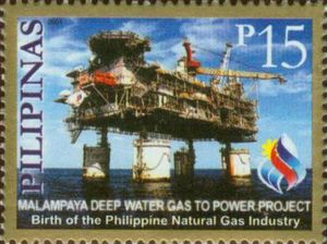 Stamp: Birth of Natural Gas Industry (Philippines(Launch of Natural Gas ...
