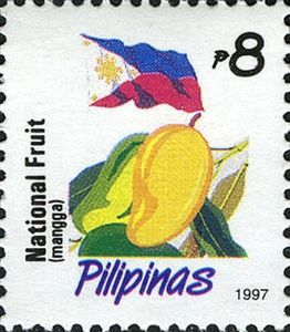 แสตมป์: National fruit Mango (Mangifera indica) (ฟิลิปปินส์(Philippine ...