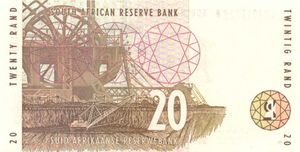 Banknote: 20 Rand (South Africa(1992-1999 Issue) Wor:P-124b