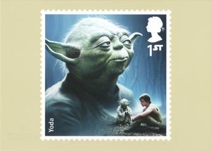 Postcard: Yoda (United Kingdom of Great Britain & Northern Ireland ...