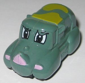 Meal Toy: Rino (Kinder Surprise, Worldwide(Kinder - Animal cars) Col:K97-90