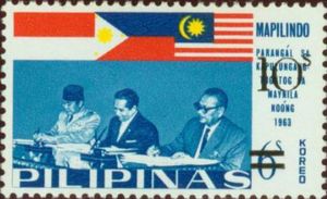 Stamp: 1965 Mapilindo surcharged 10s on 6s (PhilippinesMi:PH 1056,Sn:PH ...