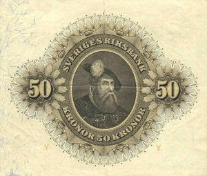Banknote: 50 Kronor (Sweden(1914-1954 Issue) Wor:P-35i