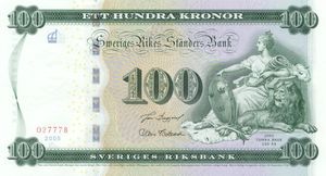 Banknote: 100 Kronor (Sweden(2005 Commemorative Issue) Wor:P-68