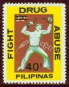 Stamp: Anti drugs (Philippines(Fight drug abuse) Mi:PH 1370,Sn:PH 1480 ...