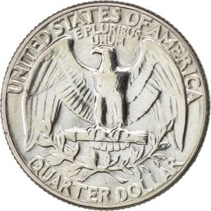 Coin: 25 Cents / Quarter (Washington) (United States of America(B04a ...