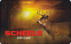 Gift Card: Deer (Scheels, United States of America(Scheels) Col:US-SC-014