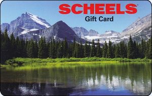 Gift Card: Mountains (Scheels, United States of America) (Scheels) Col ...