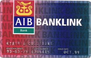 Bank Card: Banklink (Allied Irish Banks (AIB), IrelandCol:IE-PL-0001.02