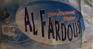 Drink Label: Al Fardous 8L (Sonut, EgyptCol:EG-WATER-000062