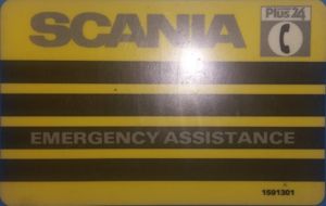 Functional Card: Scania Emergency Assistance (Car Assistance and Auto ...