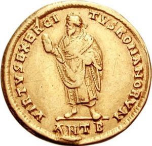 Coin: 1 Solidus (Roman Empire(360~363 - 57th Emp. Julian the Apostate ...