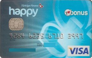 Bank Card: Türkiye Finans - happy bonus (Türkiye Finans, Türkiye ...