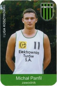 Pocket Calendar: Michal Panfil (Poland(KS. Turow - Basketball) Col:PL ...