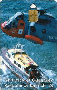 Phonecard: Ambulance Launch (Cable & Wireless (Guernsey Telecoms ...