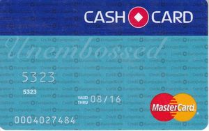 Bank Card: Cash card. Unembossed (Credit Europe Bank, RussiaCol:RU-MC ...
