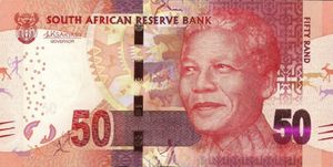 Banknote: 50 Rand (South Africa(2013-2016 ND "Nelson Mandela" With ...