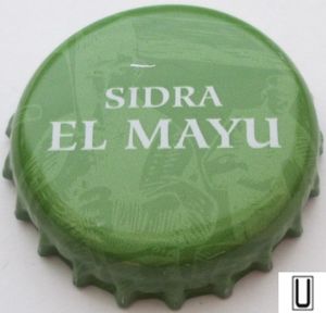 Tapa de botella: Sidra el Mayu (Manuel Busto Amandi, EspañaCol:CI-ES-00012